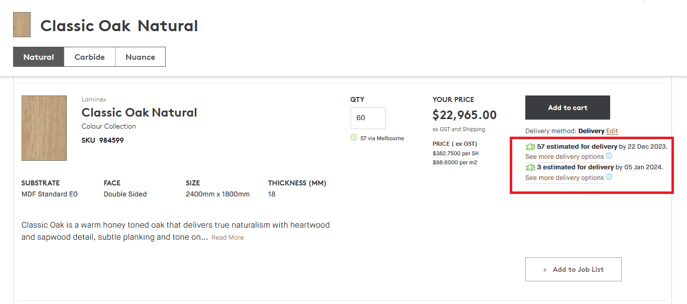 How do I place a back order or forward order online?