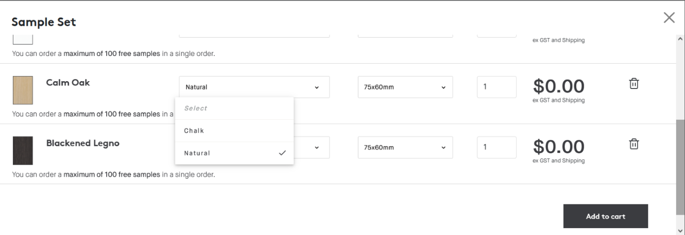 Can I order multiple samples?