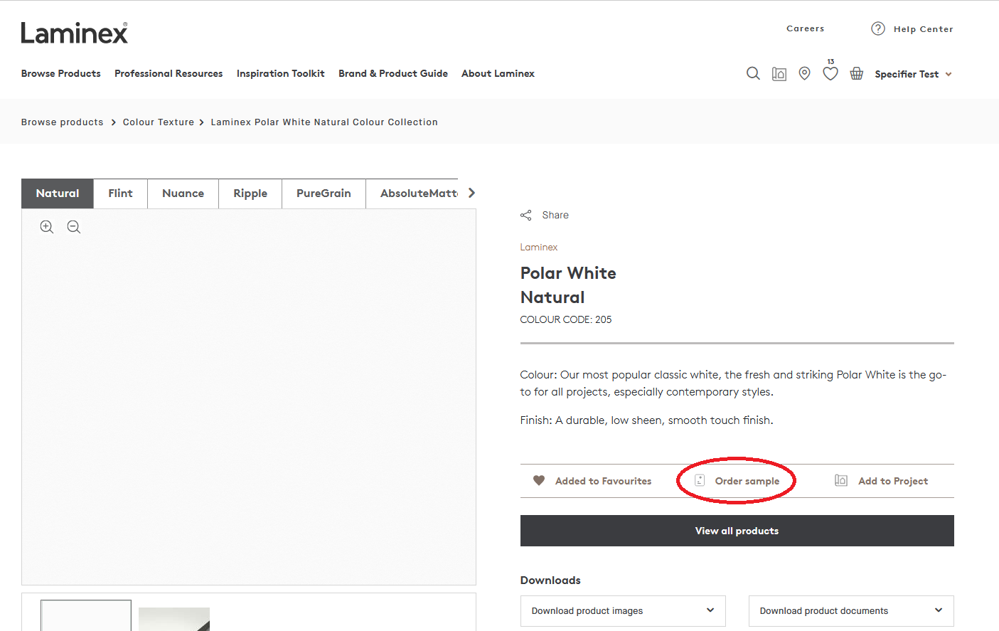 How do I order samples online?