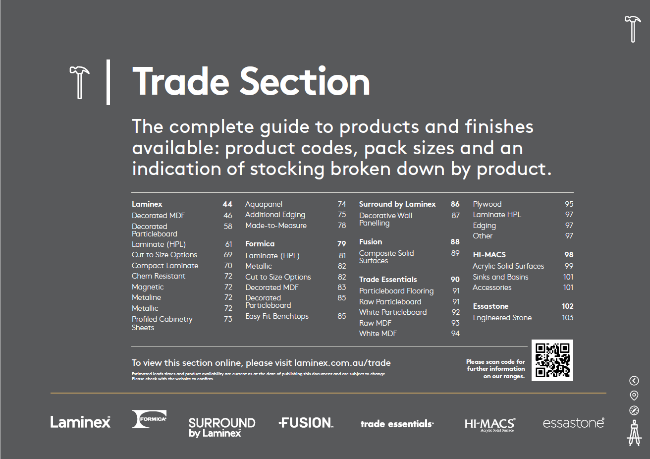 How do I use the National Availability Guide?