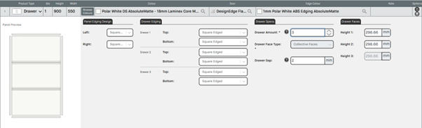How do I order made to measure drawers?